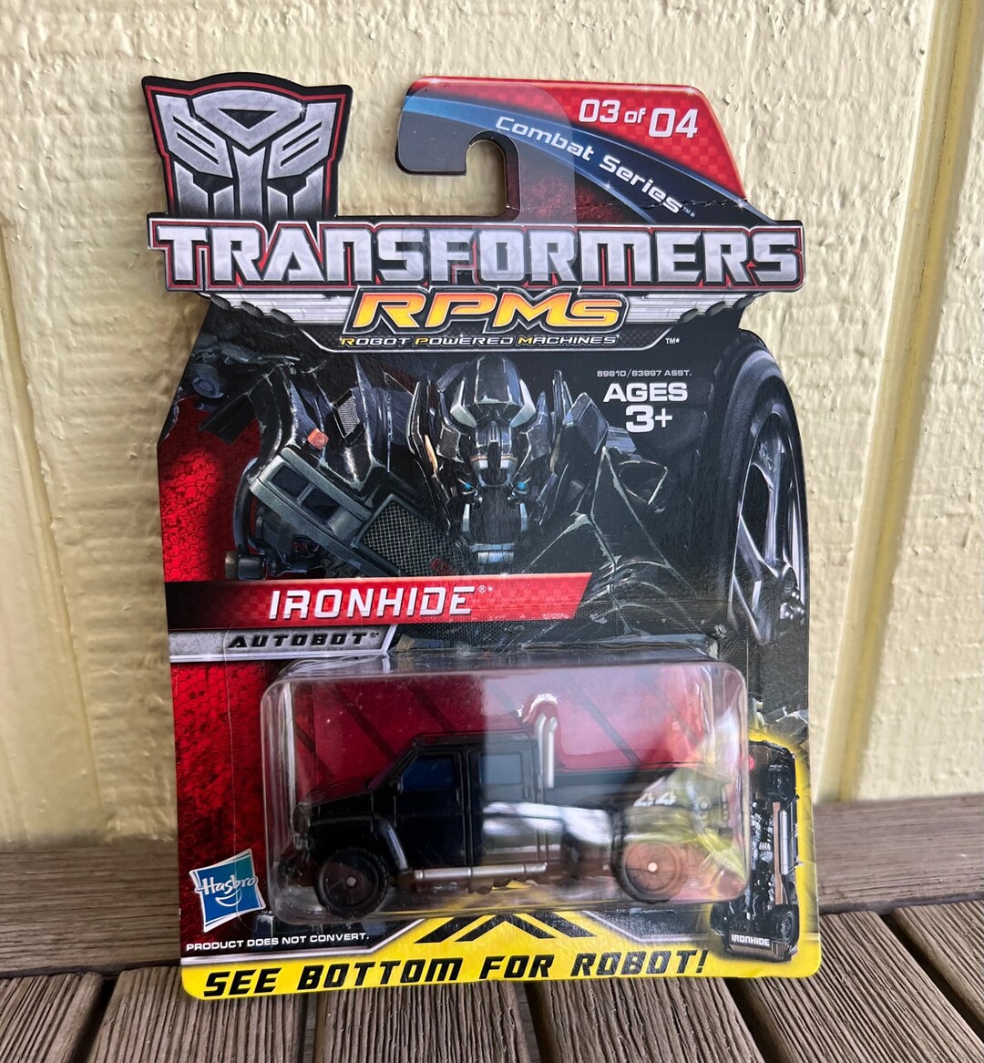 IRONHIDE Autobot Transformers Movie RPMS Combat Series 03 of - Etsy