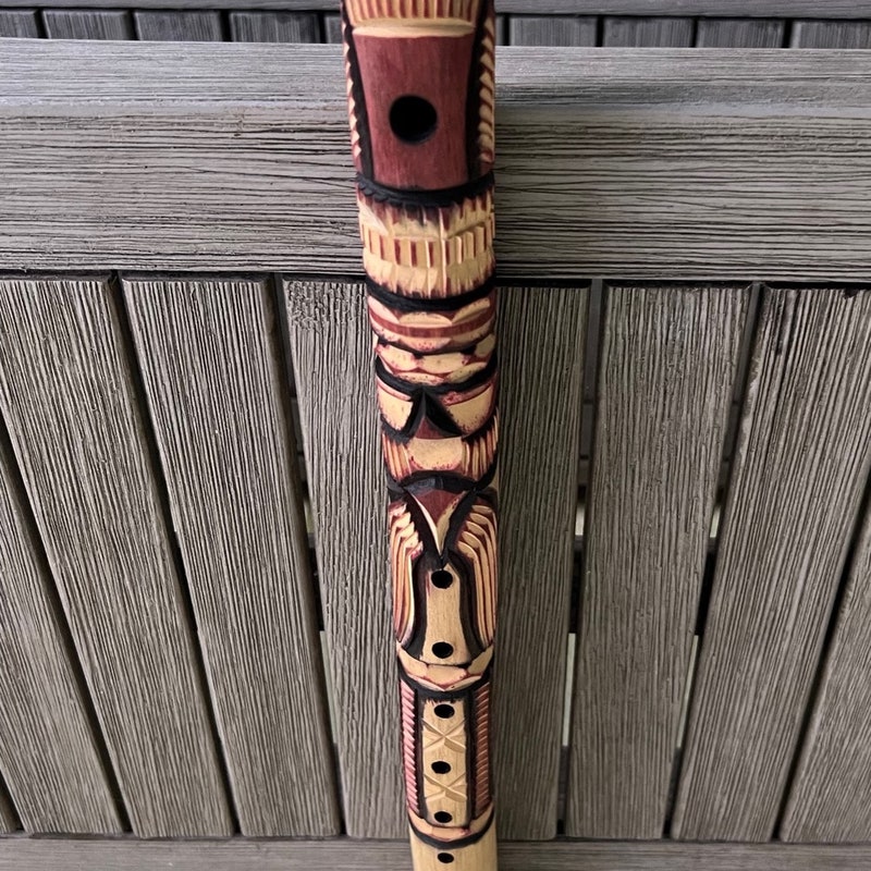 Wooden Flute - Etsy