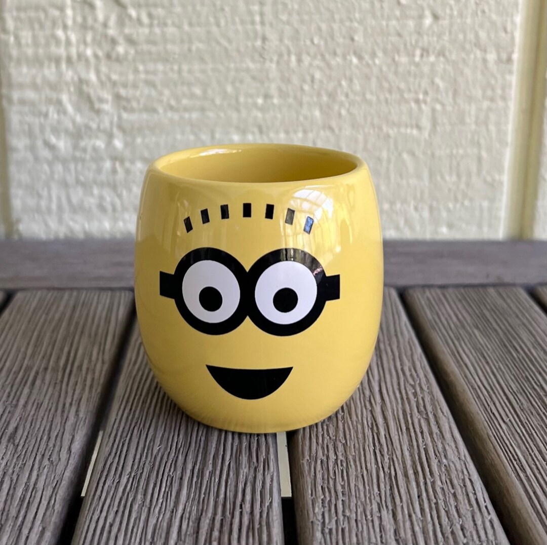 MINIONS Despicable Me Ceramic Shot Glass Universal Studios NEW - Etsy