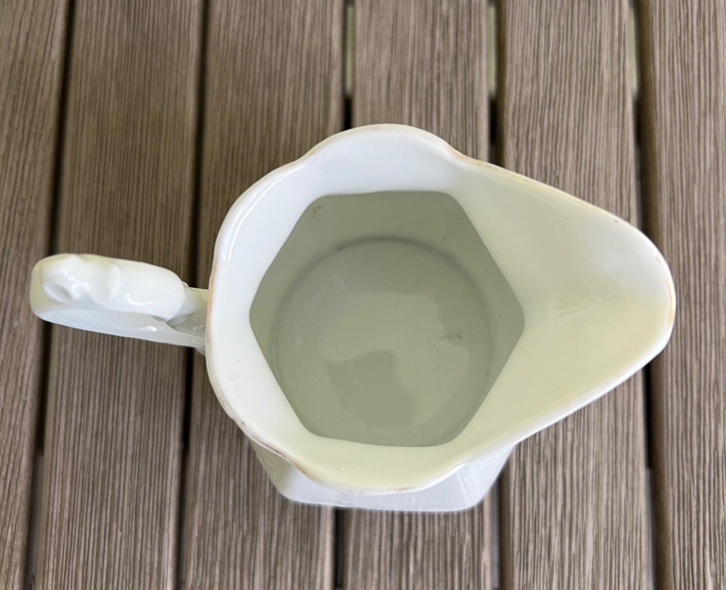 German Creamer China Pitcher Rose Pattern Vintage - Etsy