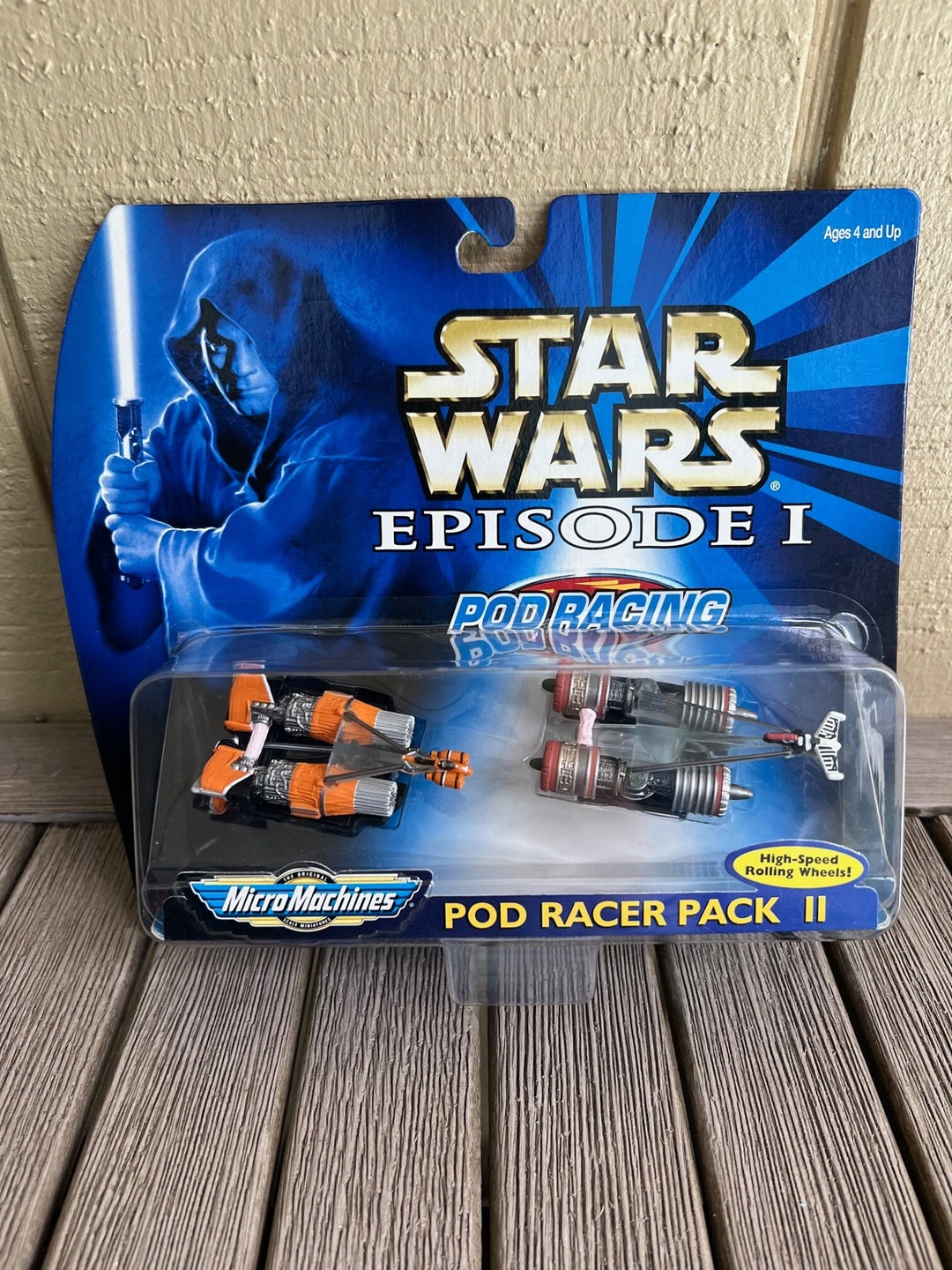 Star Wars Micro Machines Episode I Pod Racer Pack II Vintage Galoob ...