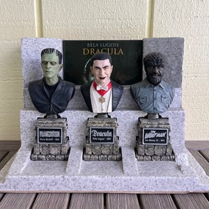 Universal Studios Monster Legacy Collection Set Frankenstein Dracula ...