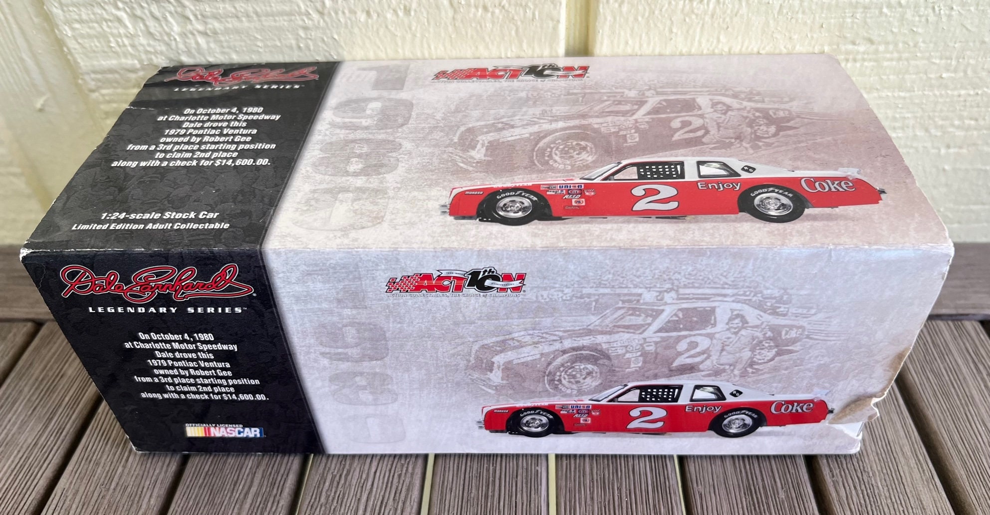 Dale Earnhardt Action NASCAR Legendary Series 2 Coke 1980 Ventura 1:24 ...