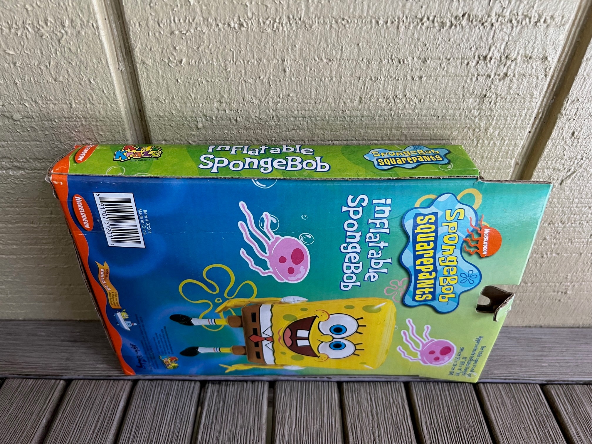 Spongebob Nickelodeon Inflatable BRAND NEW in Package 2001 - Etsy