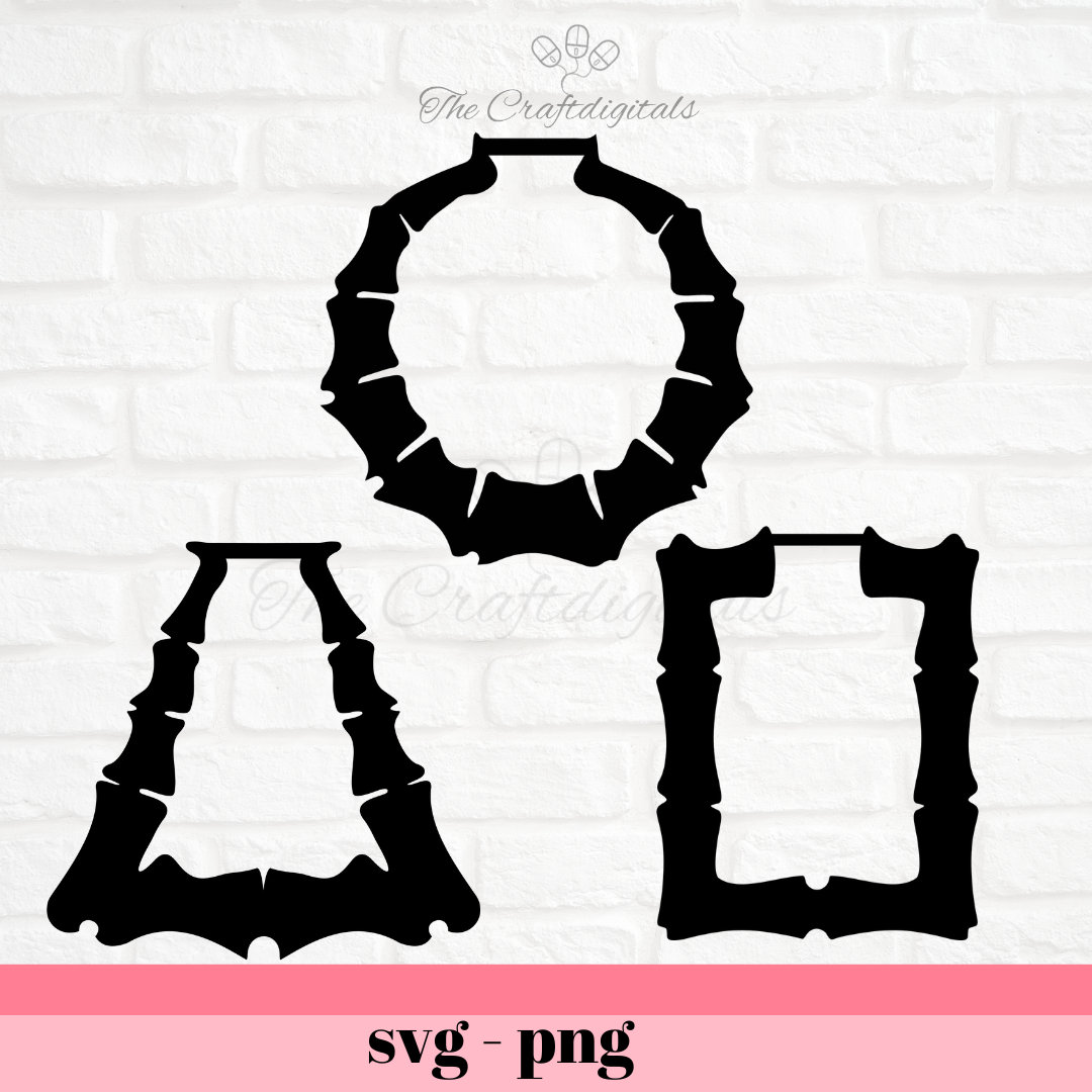 Bamboo Earring Svg, Bamboo Svg, Bamboo Earrings, Earring Svg - Etsy