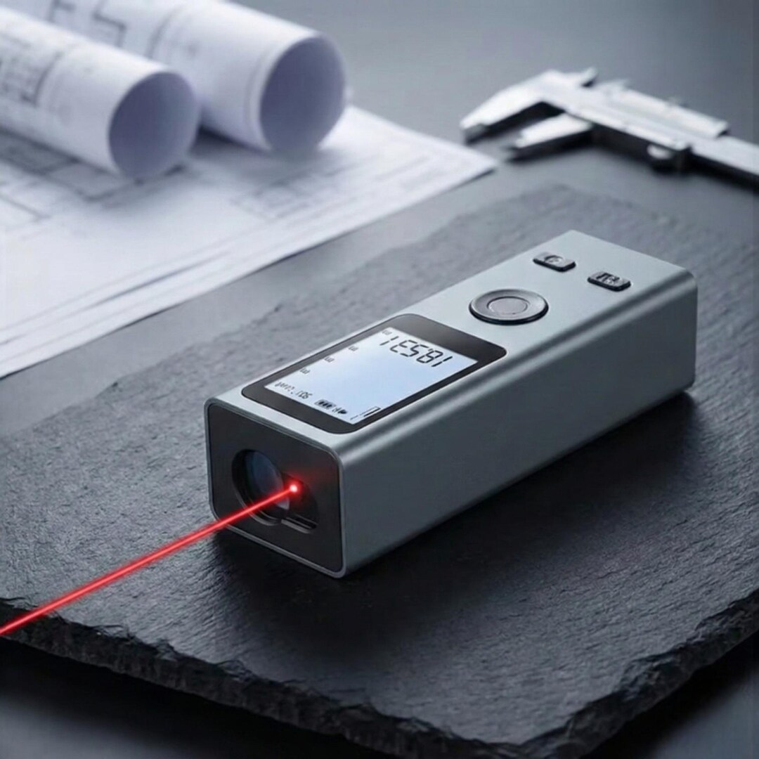 Nano Laser Distance Measure • Digital Aluminum Tape Measure • USB ...