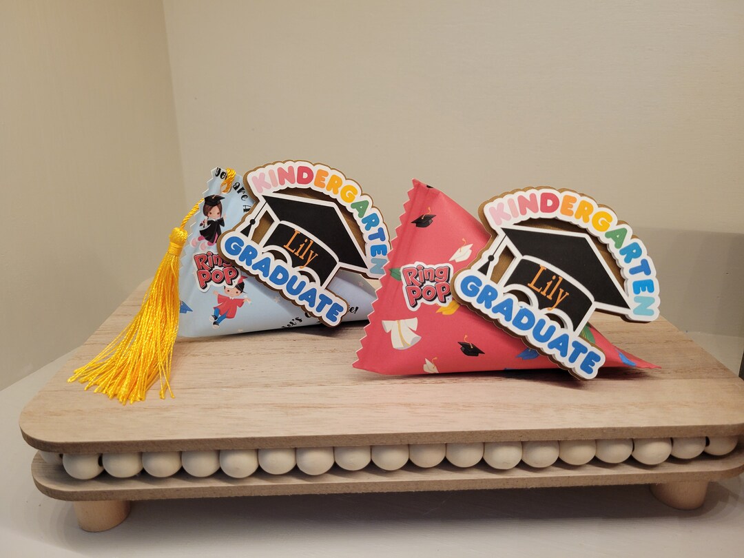 Kindergarten Graduation Ring Pop - Etsy