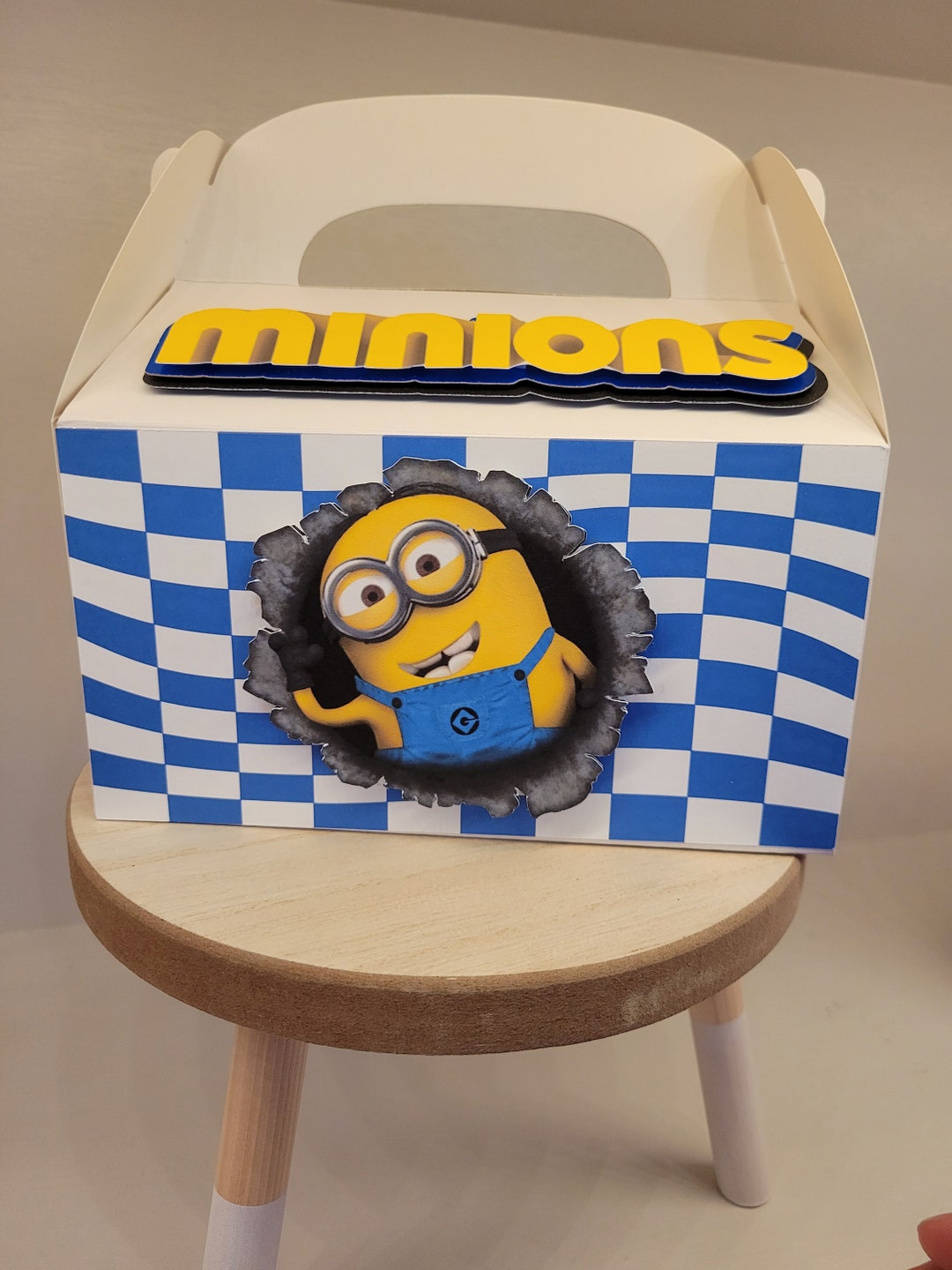 Minions Favor/gable Box - Etsy