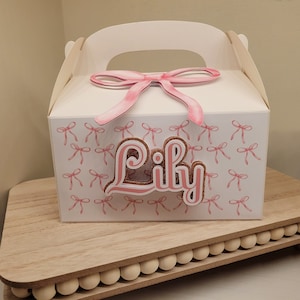 Coquette Favor Box - Etsy