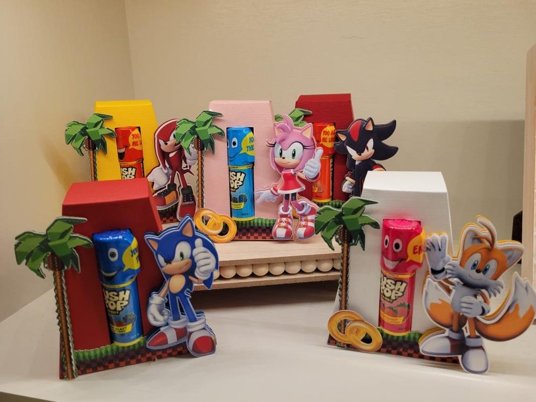 Sonic Push Pops - Etsy