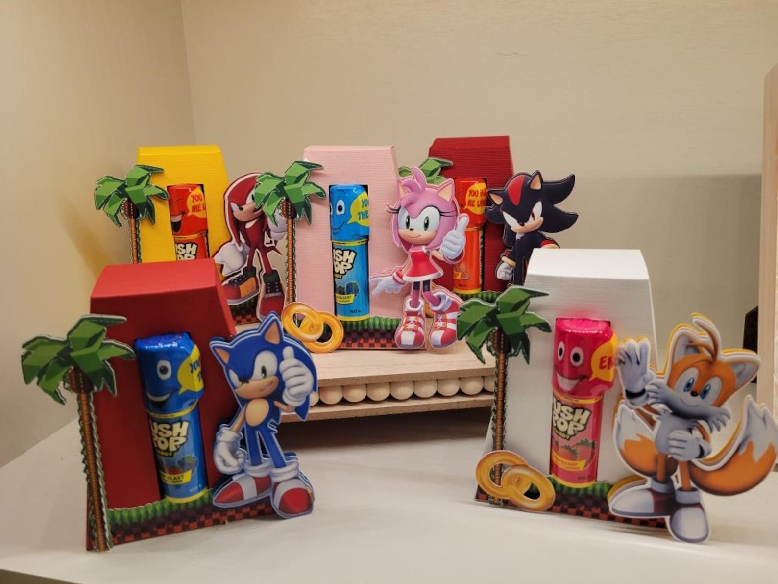 Sonic Push Pops - Etsy