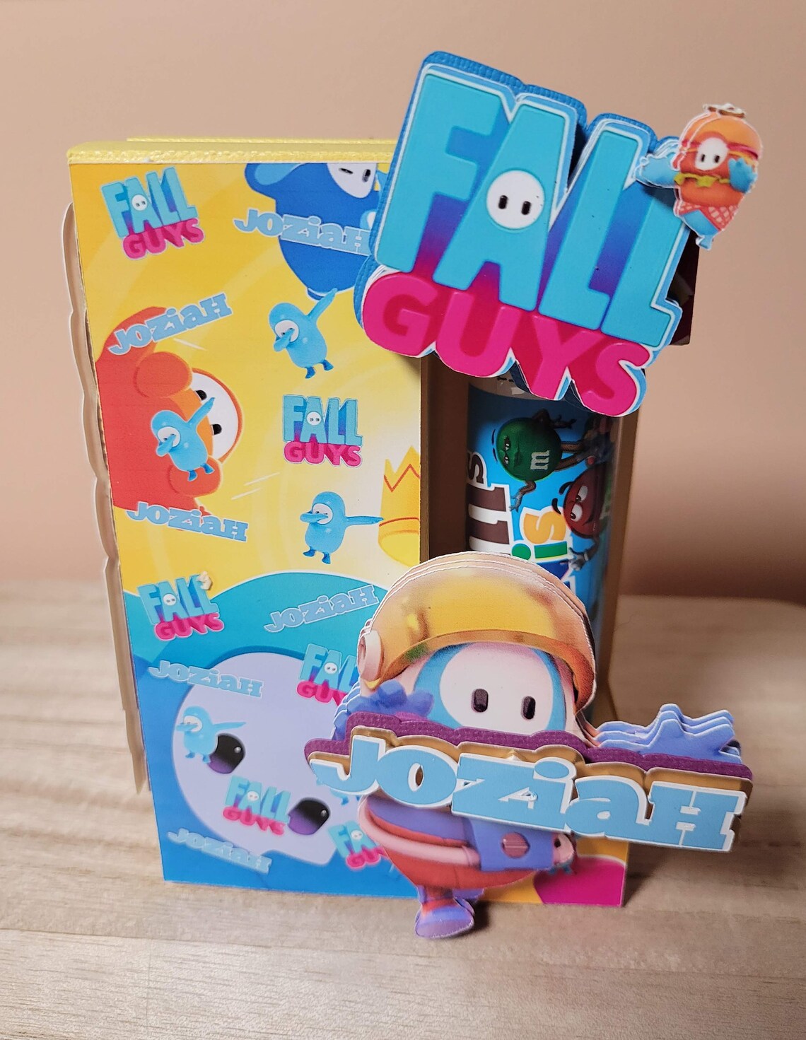 Fall Guys Video Game M & M Favor - Etsy