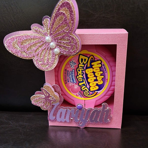 Bubble Tape Gum Favor Box - Etsy