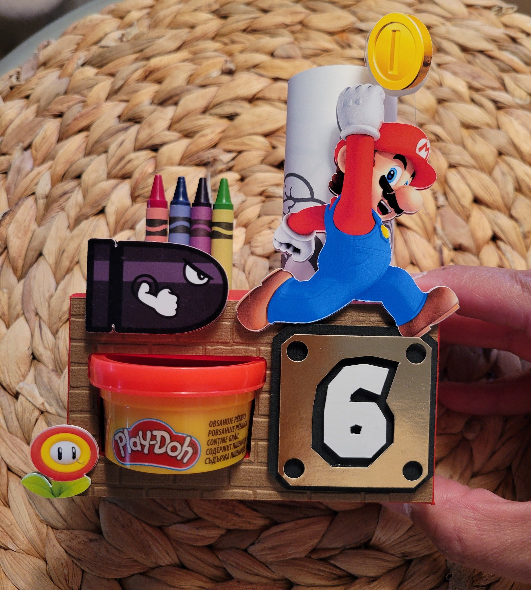 Super Mario Brothers Activity Favor - Etsy