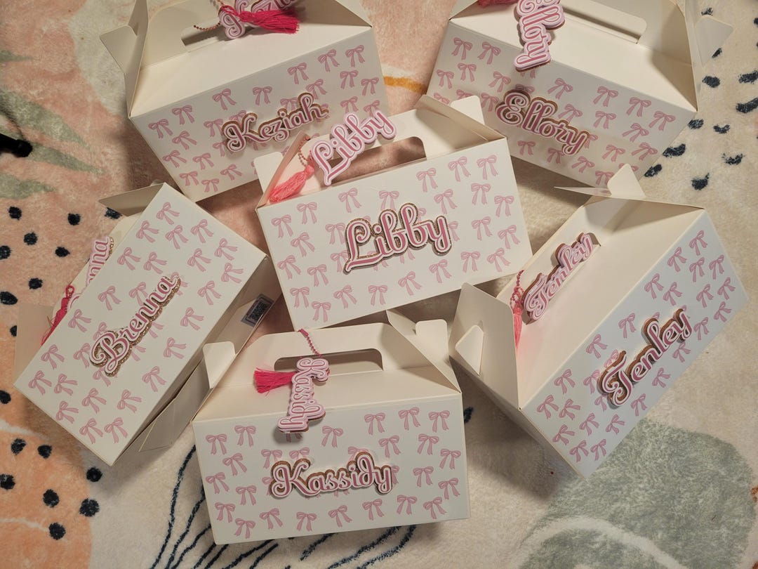 Coquette Favor Box - Etsy