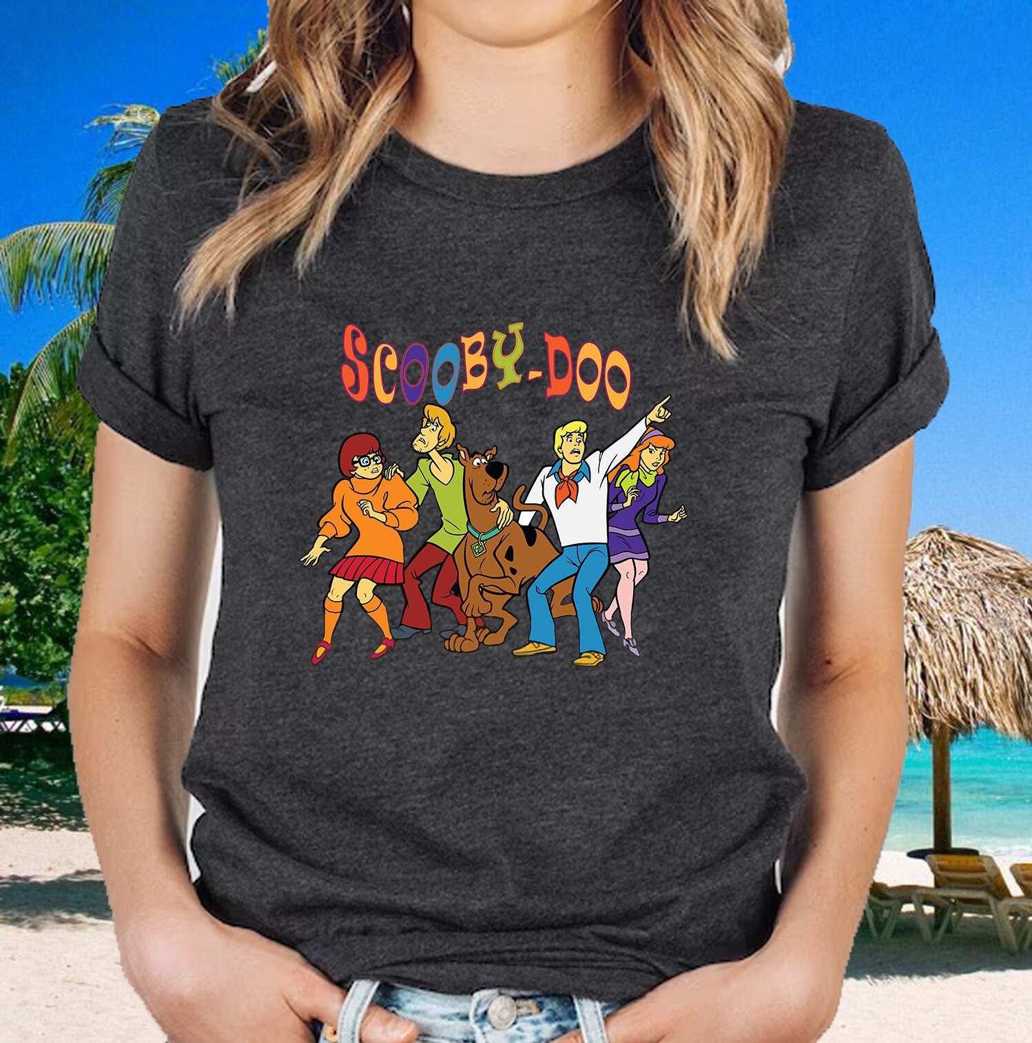 Scooby-doo Shirt, Retro Christmas Crewneck Sweatshirt, Gifts for Her ...