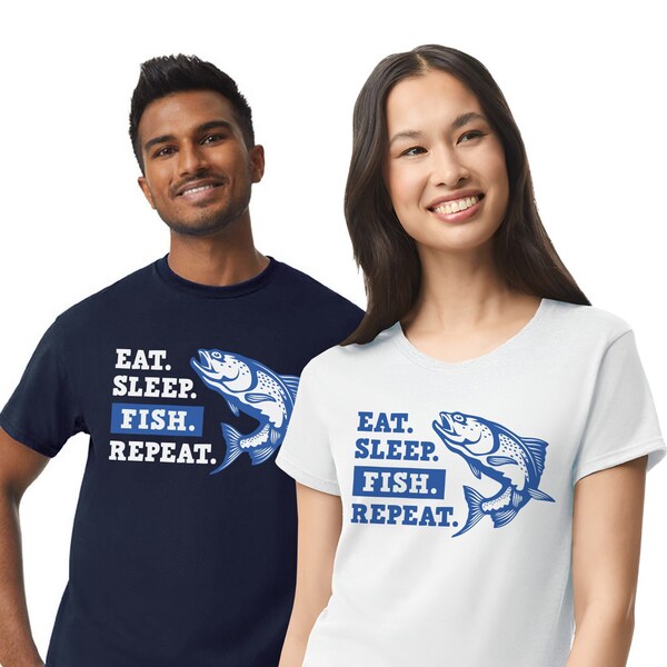 Eat Sleep Fish - Etsy