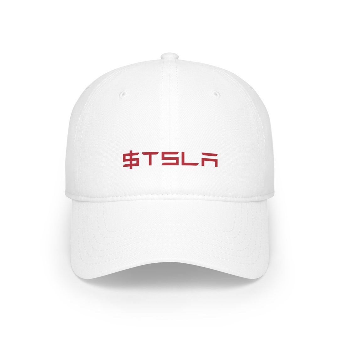 TESLA TSLA Baseball Cap, Elon Musk Stock Market Hat, Investor Gift Idea ...