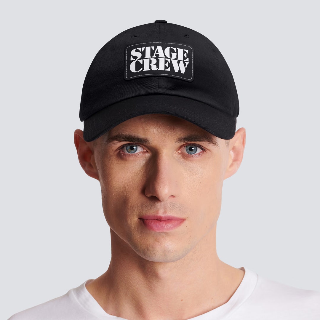 Stage Crew Dad Hat Gift Backstage Technicians Low Profile Baseball Cap ...