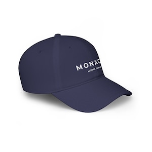 Monaco Monte Carlo Baseball Cap Souvenir Côte D'azur Luxury Holiday ...