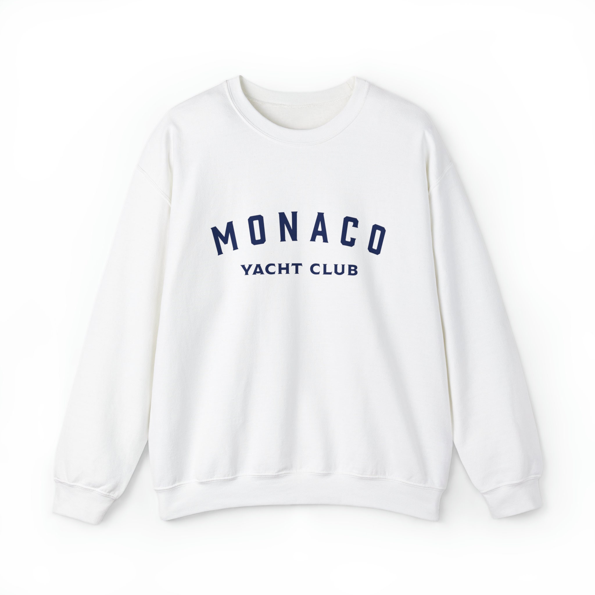 Monaco Sweatshirt Monaca Yacht Club Sweatshirt Monte-carlo Sweater ...
