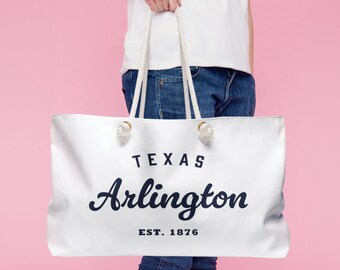 Arlington Map Tote Bag Texas Map Tote Bag 15x15 - Etsy