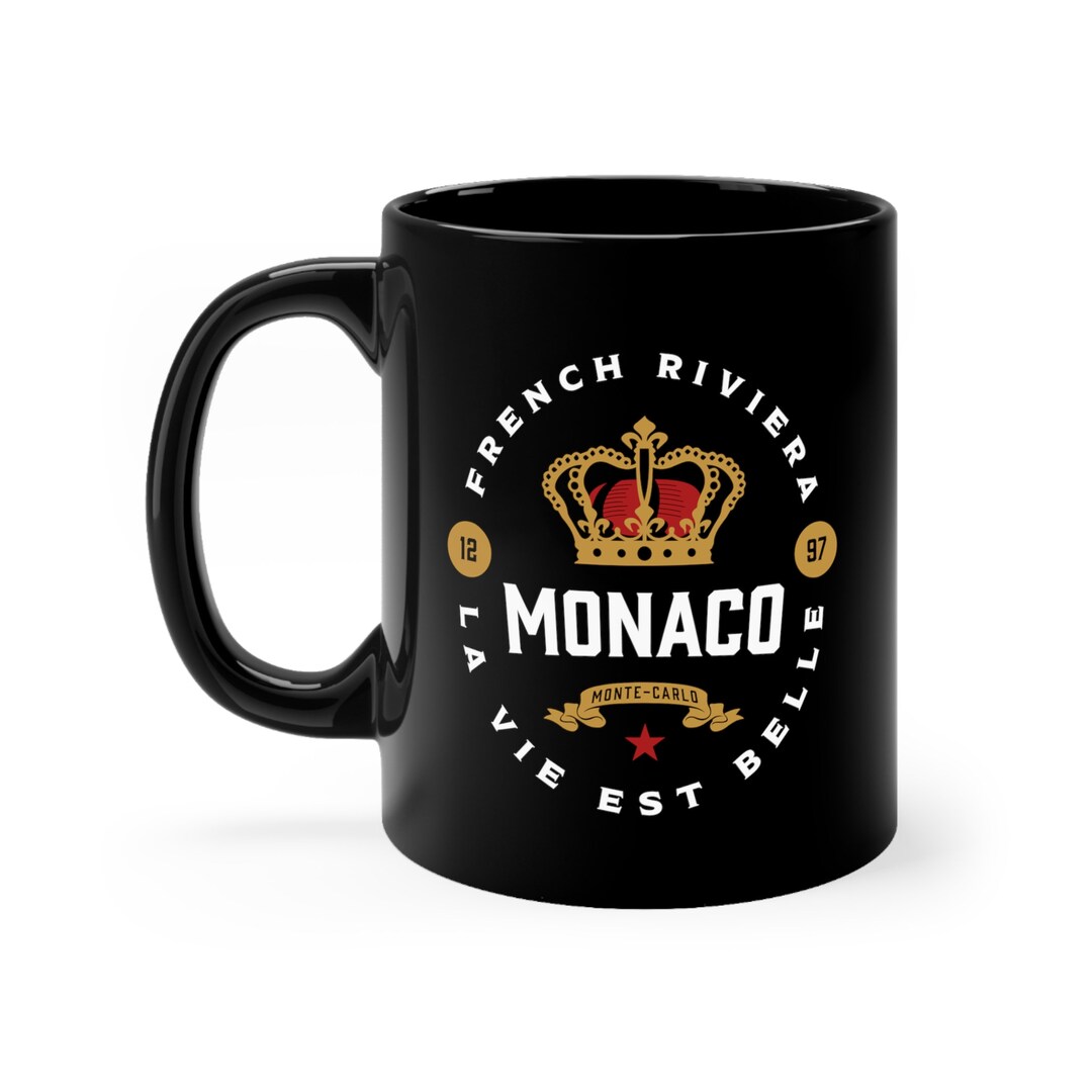 Monaco Mug Monte-carlo Souvenir Côte D'azur Gift French Riviera ...