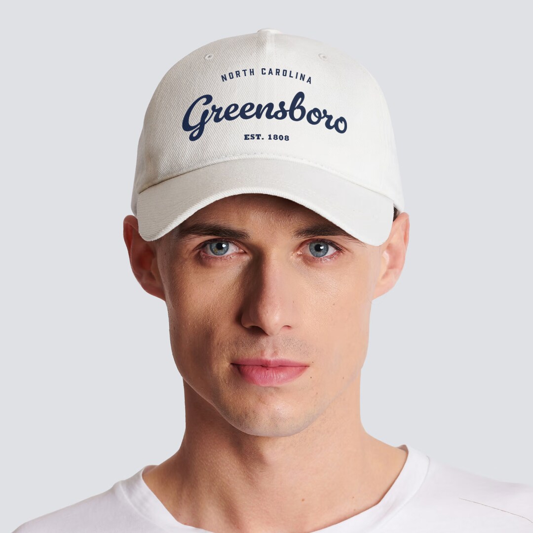 Greensboro Tote Bag Baseball Cap North Carolina Dad Hat NC USA - Etsy