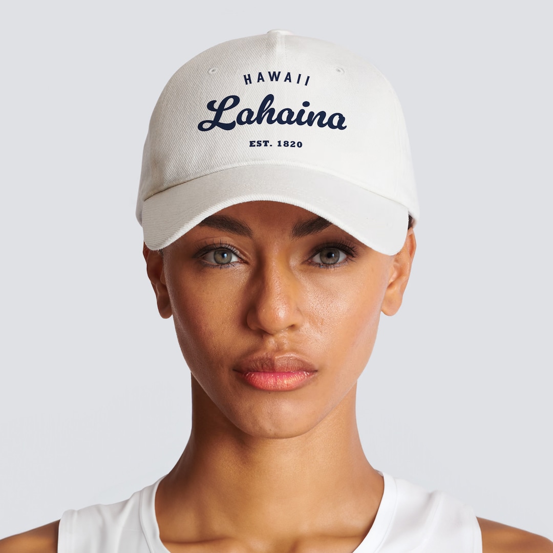 Lahaina Hawaii Baseball Cap Souvenir Summer Vacation Paradise Island ...