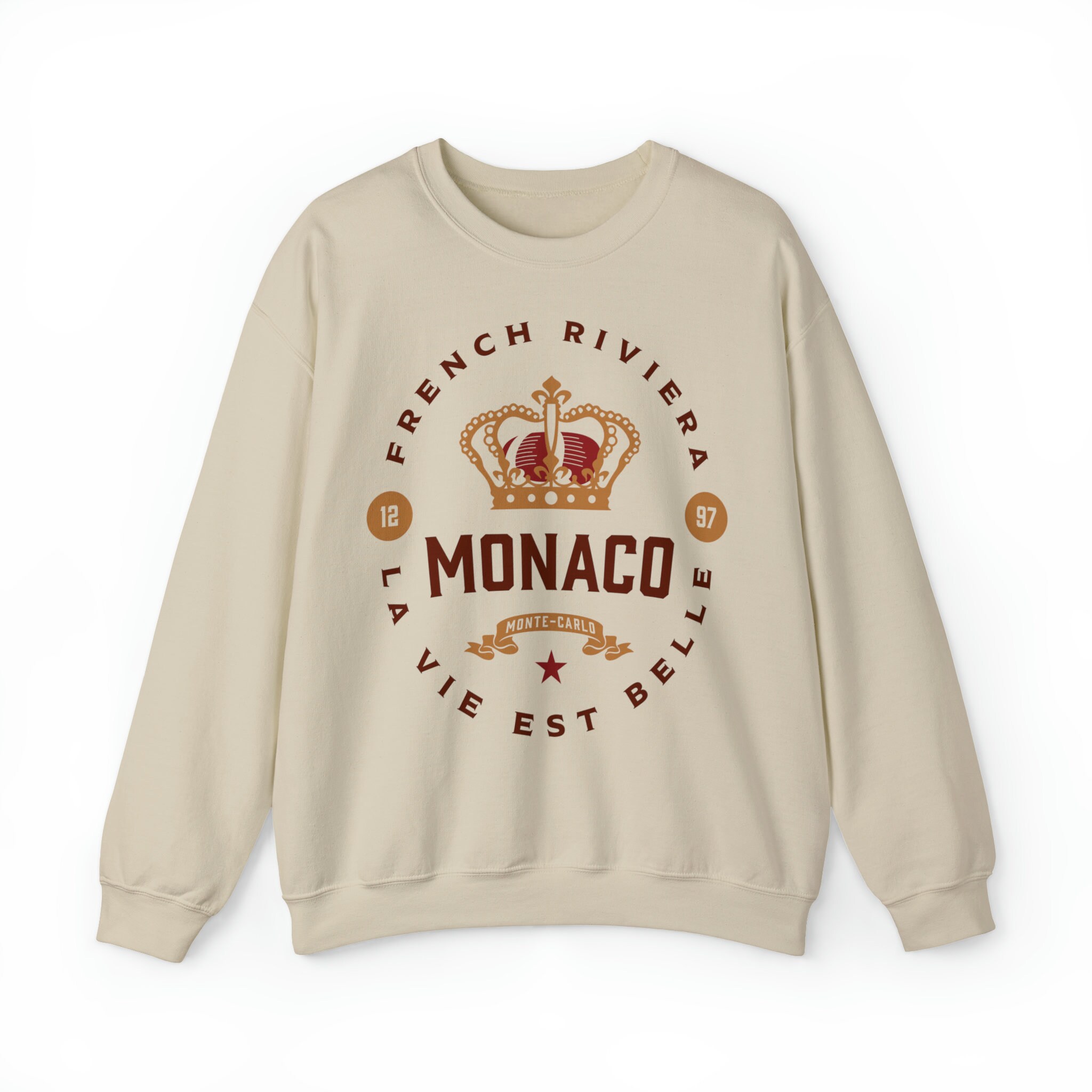 Monaco Sweatshirt Monte Carlo Sweat Souvenir de la côte d'Azur Sweat ...