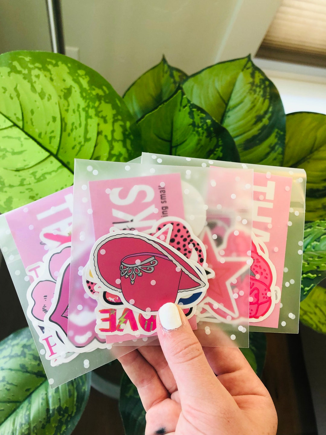 7 Pack of Random Preppy Stickers! - Etsy