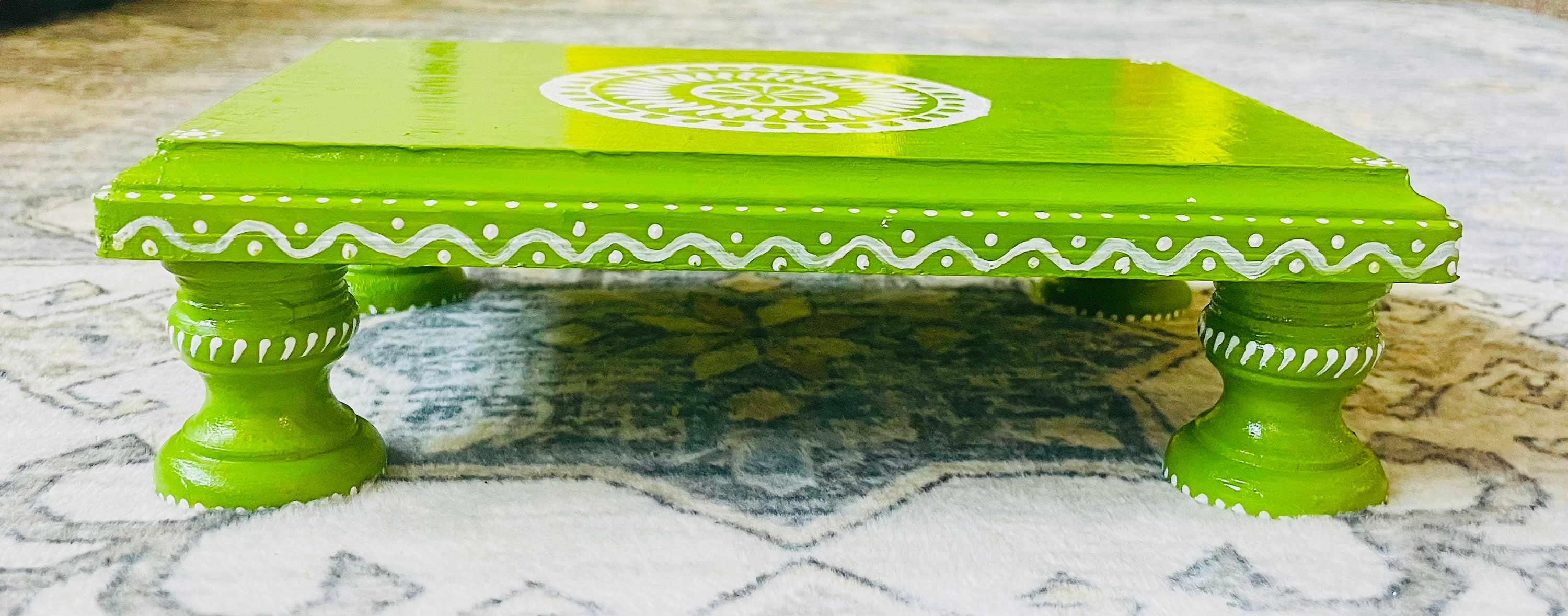 Pooja Chowki / Pooja Manai / Pooja Peeta / Indian Decor/ Pooja - Etsy