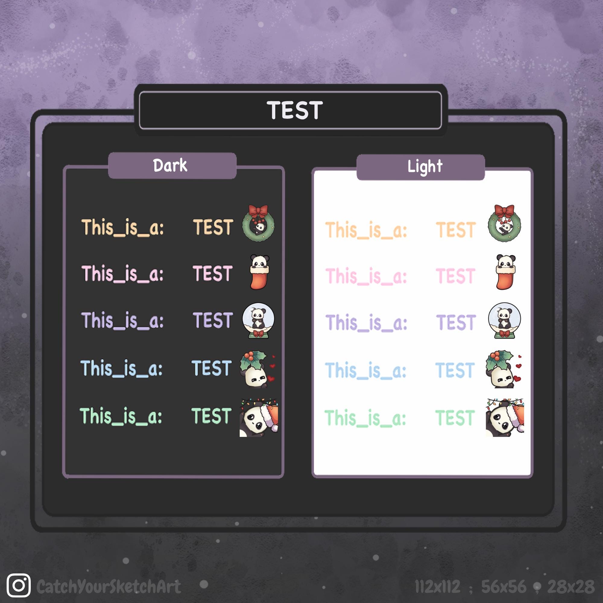 MEGA PACK Panda Emotes L 50 Emotes L Twitch and Discord L Digital Files ...