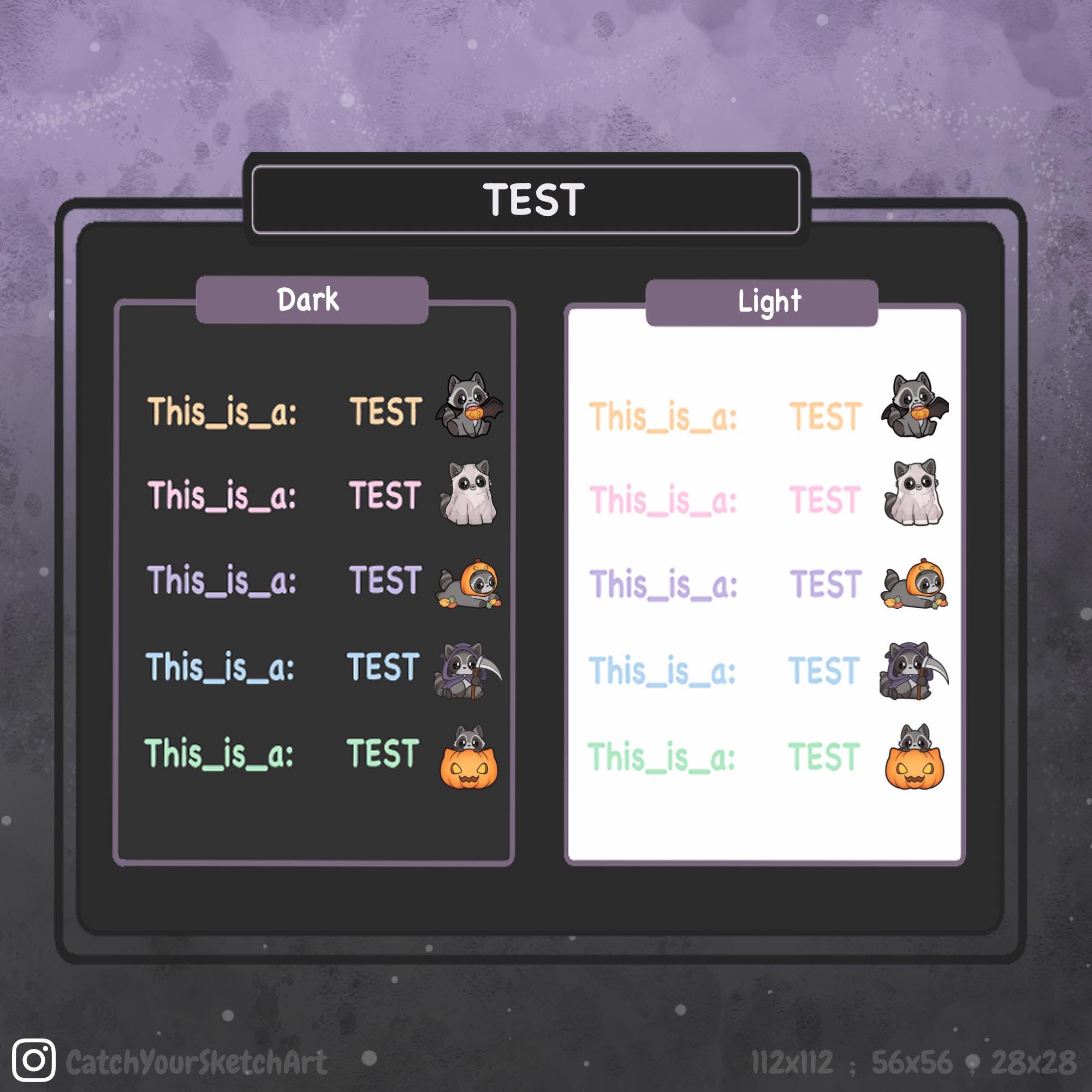 Cute Ghost Raccoon Emote | Raccoon Emote Fall / Autumn / Halloween ...