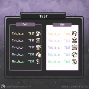 ANIMATED Cute Ferret Sit Emote | for Twitch, Discord and More - Etsy