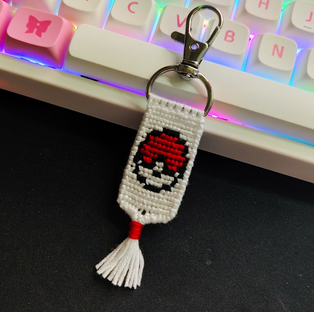 Pokemon Alpha Keychain - Etsy