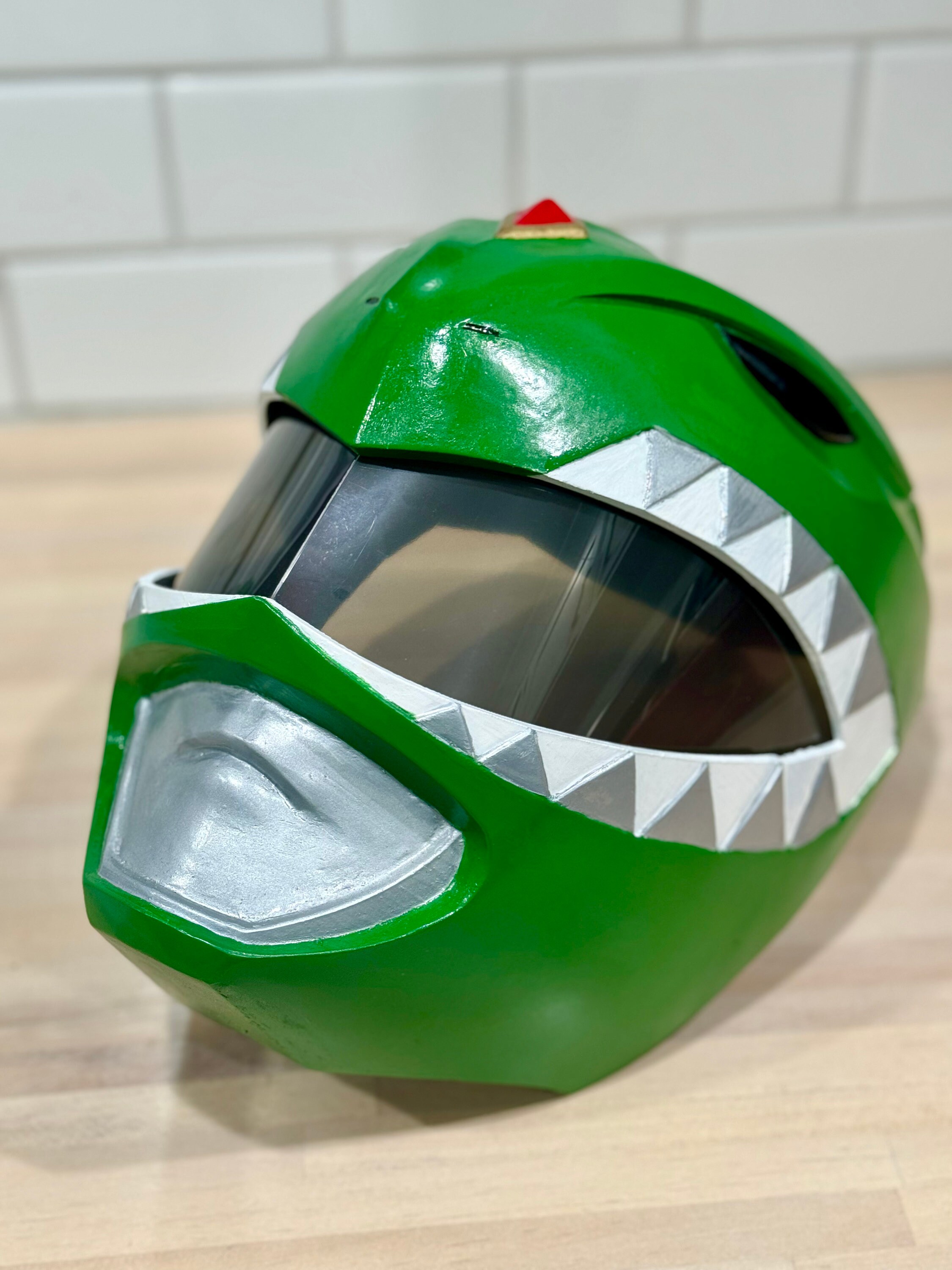Green Ranger Helmet Wearable 3D Print - Etsy