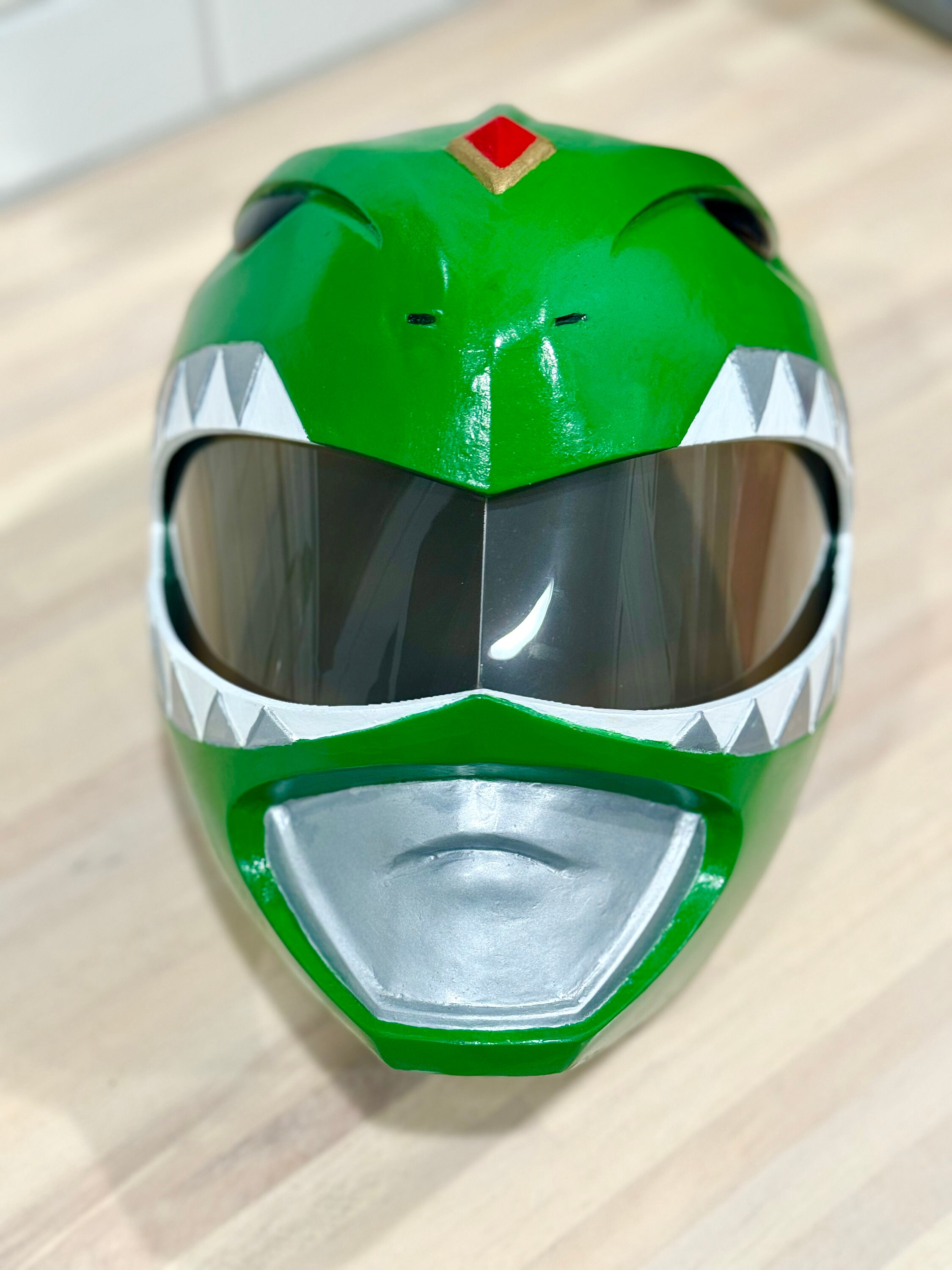 Green Ranger Helmet Wearable 3D Print - Etsy