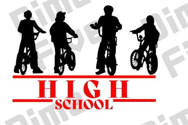 Stranger Things Digital Download for School Kids Svg Png Dxf Eps - Etsy