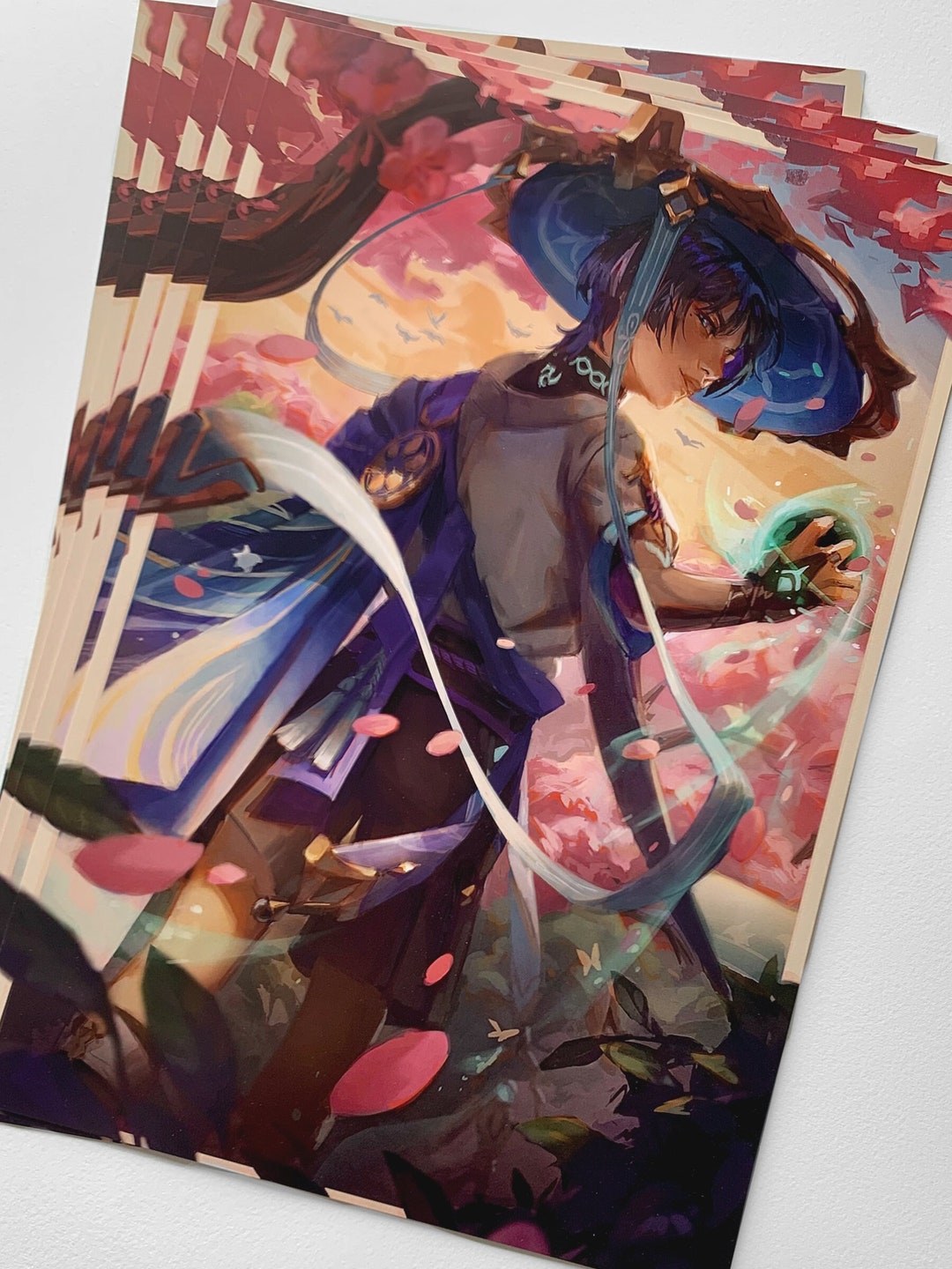 Genshin Impact - Wanderer/scaramouche Print - Etsy