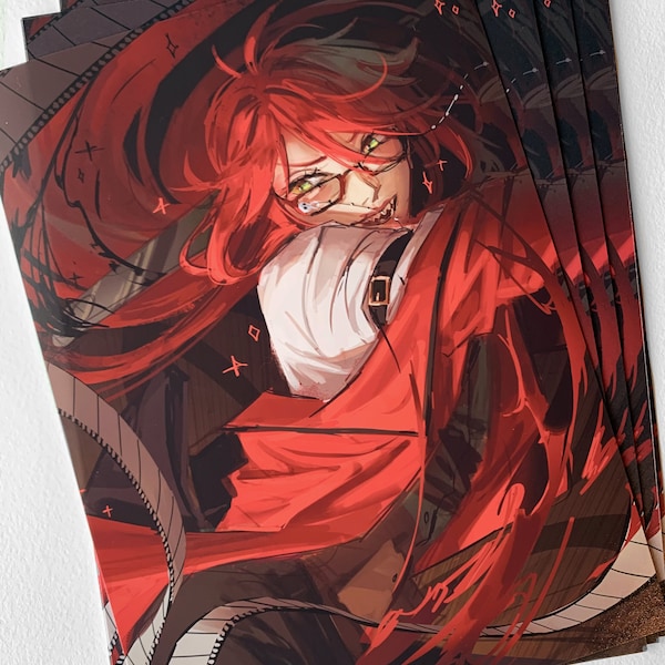 Grell Sutcliff - Etsy