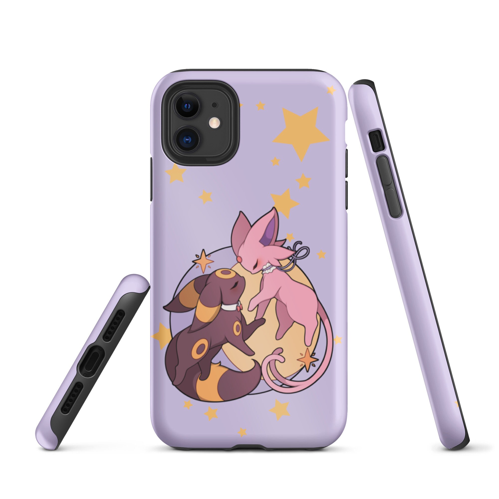 Umbreon & Espeon Tough Case | PKM | Cute Anime | Stars | Eevee Evolutions
