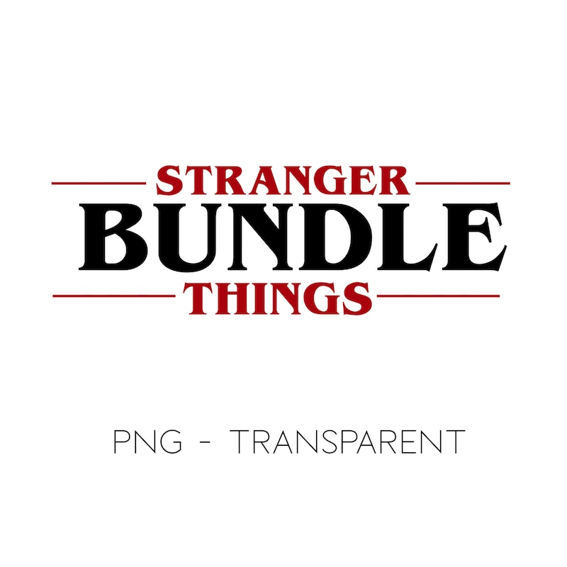 Stranger Thing Svg - Etsy