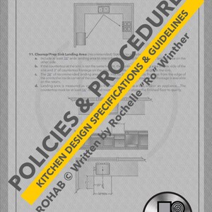 Kitchen Design Specifications & Guidelines - Etsy