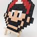 Mario 8-bit Wooden Pixel Art - Etsy