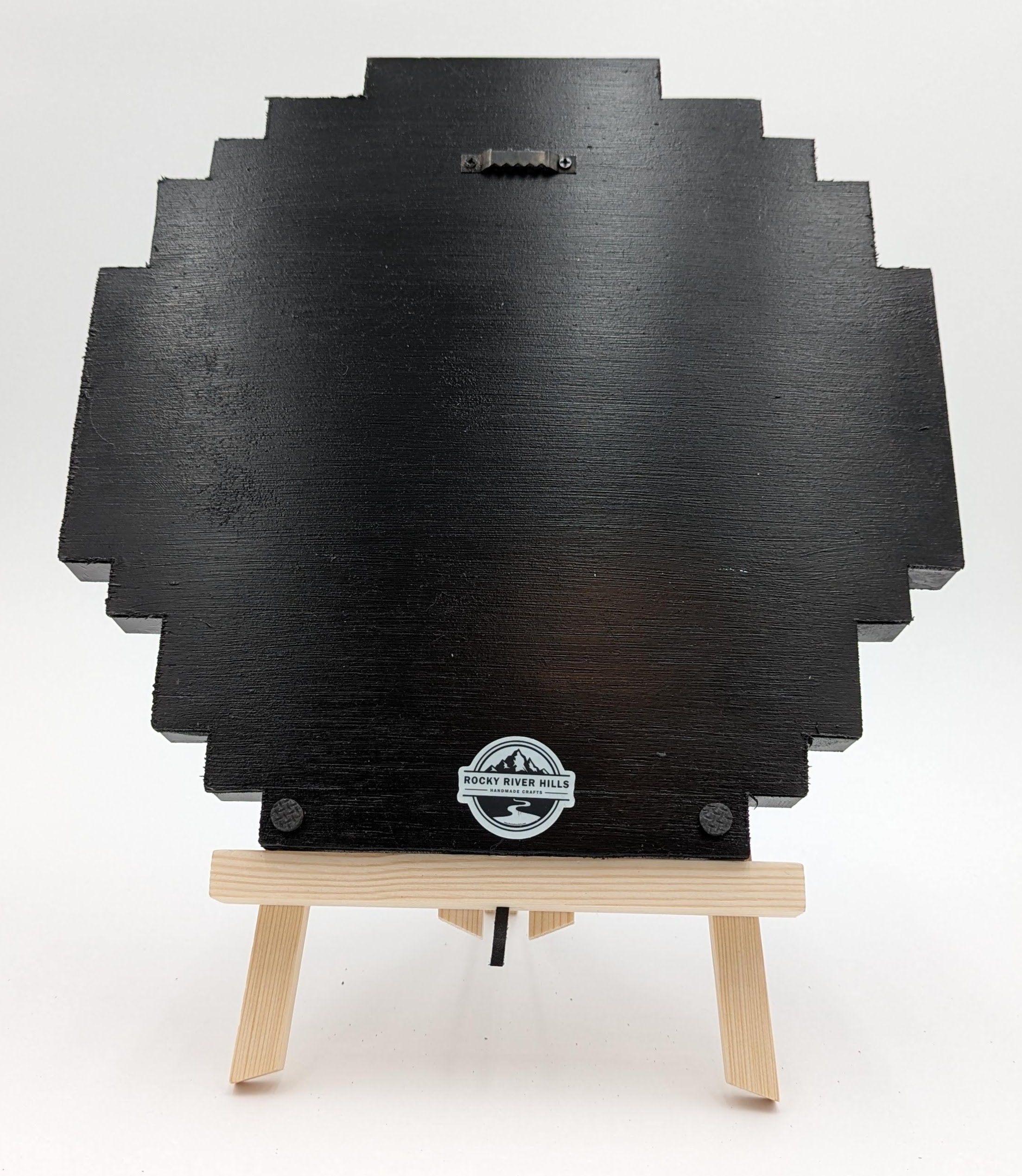 Mario Mushroom 8-bit Wooden Pixel Art - Etsy