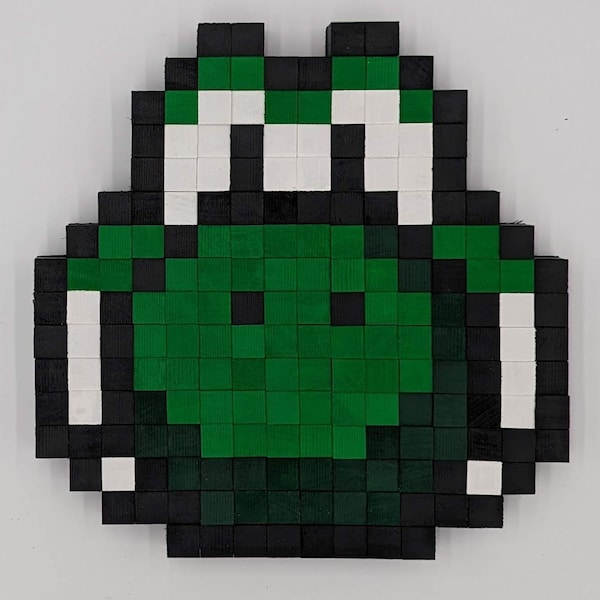Yoshi Pixel Art - Etsy