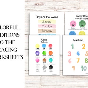 Bilingual Morning Menu Printable | English & Spanish Learning (PDF) - Etsy