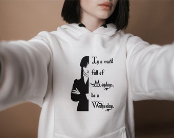 In a World of Mondays Be a Wednesday SVG File Instant - Etsy