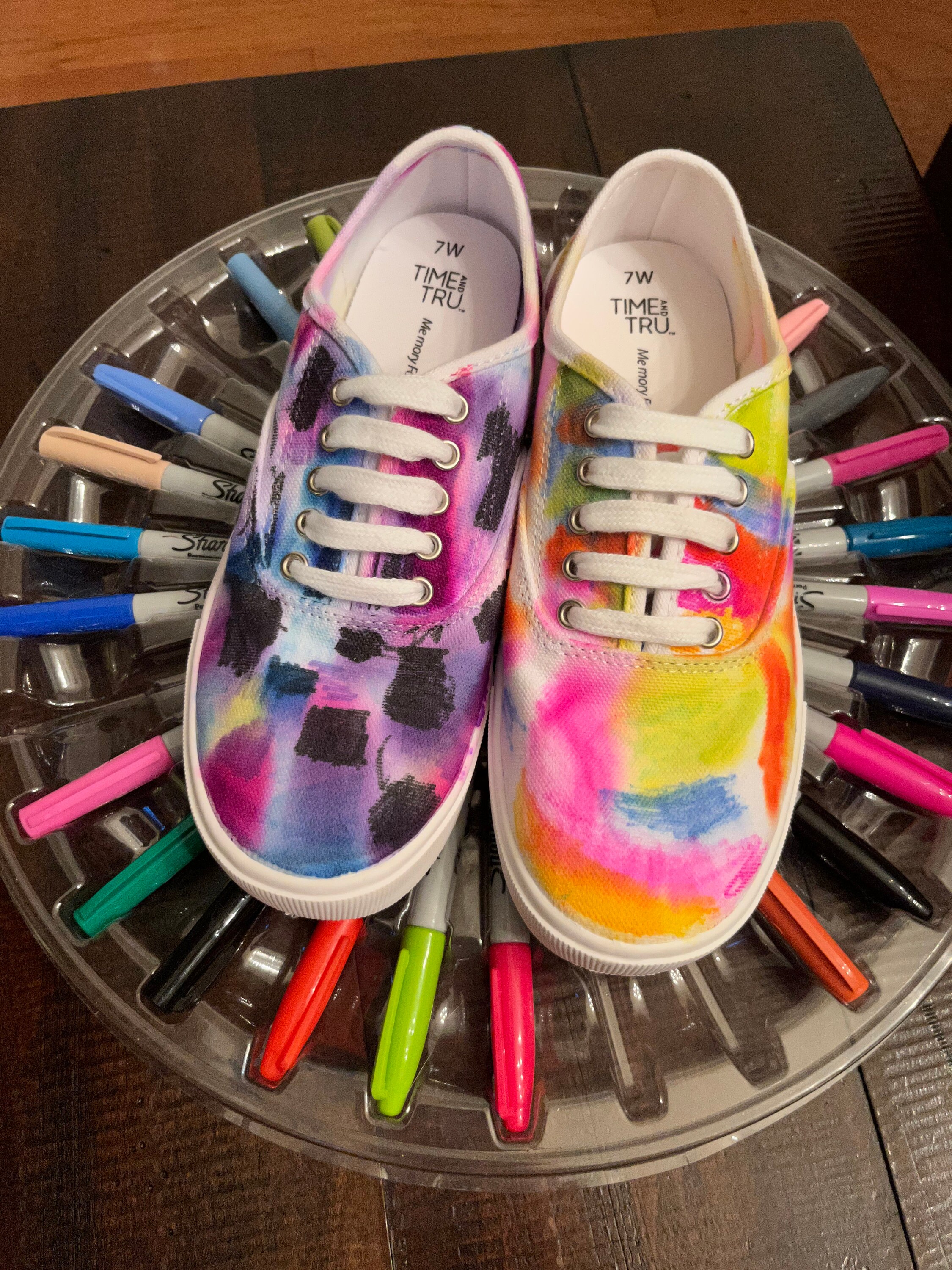 Custom Colored Shoes- Adult Sizes - Etsy